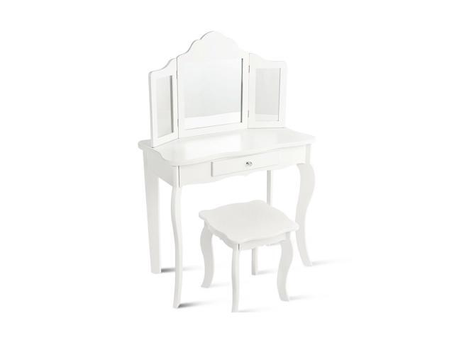 Click here for SlickBlue Kids Makeup Dressing Mirror Vanity Table... prices