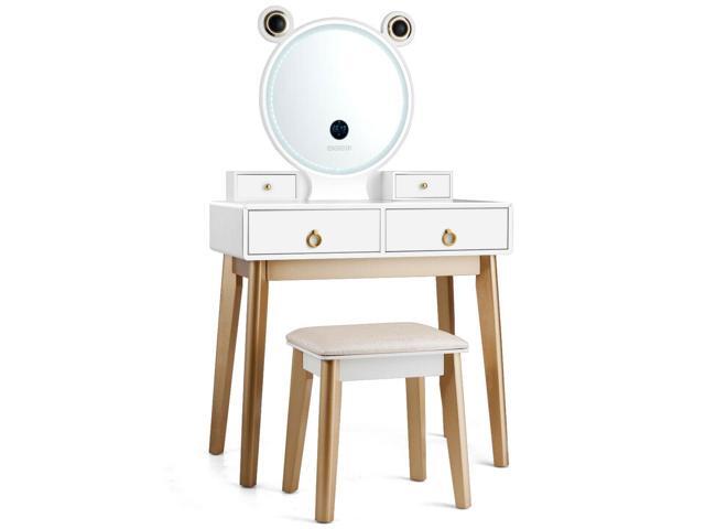 Click here for SlickBlue Vanity Set with 3-Color Lighted Touch Sc... prices