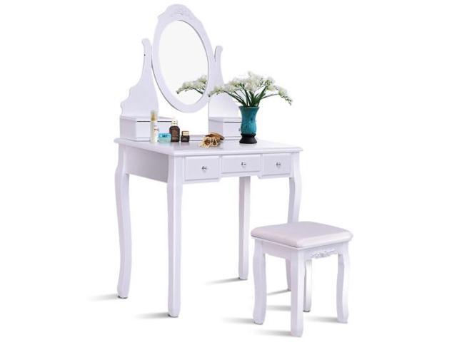 Click here for SlickBlue Wooden Vanity Set with 360Â° Rotating Ov... prices