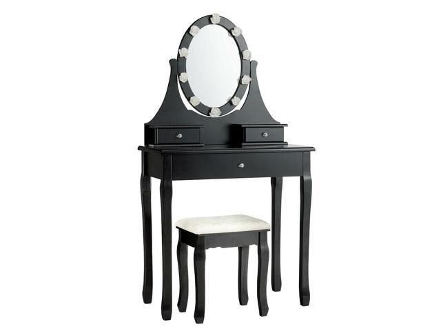 Click here for SlickBlue 3 Drawers Lighted Mirror Vanity Dressing... prices
