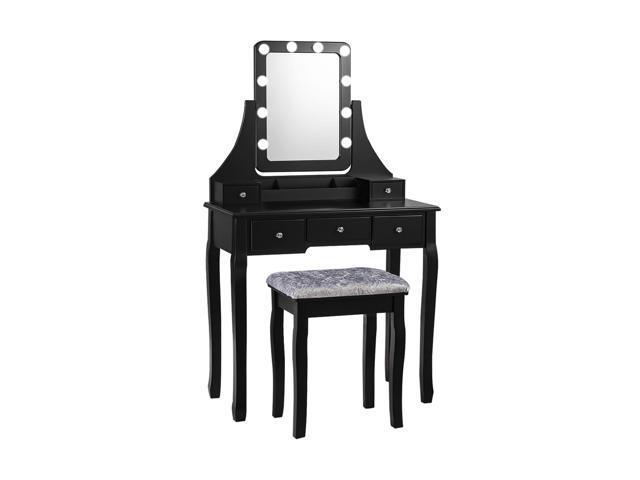 Click here for SlickBlue Vanity Dressing Table Set with 10 Dimmab... prices