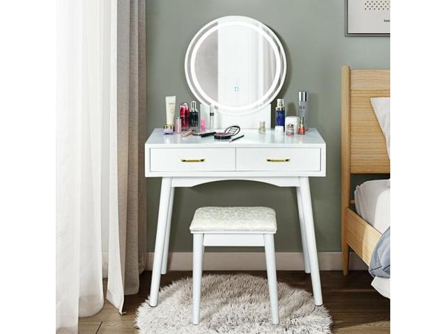 Click here for SlickBlue Vanity Dressing Table Set with 3 Lightin... prices