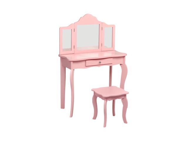Click here for SlickBlue Kids Makeup Dressing Mirror Vanity Table... prices