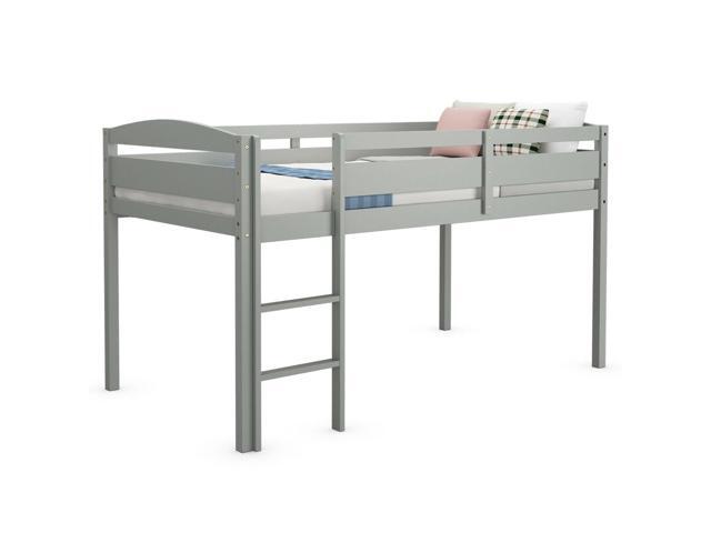 Click here for SlickBlue Wooden Twin Low Loft Bunk Bed with Guard... prices