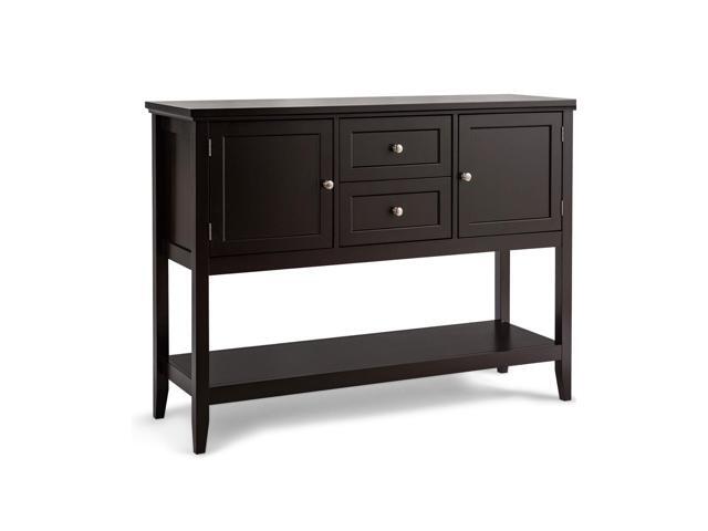 Click here for SlickBlue Wooden Sideboard Buffet Console Table wi... prices