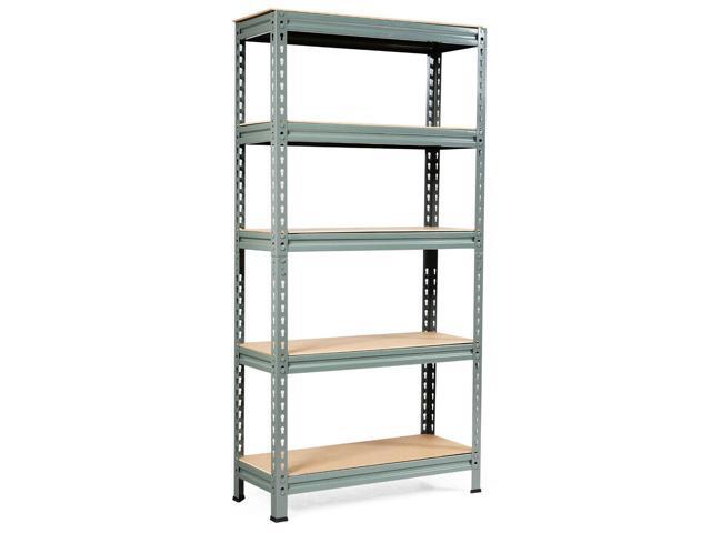 Click here for SlickBlue 5-Tier Steel Shelving Unit Storage Shelv... prices