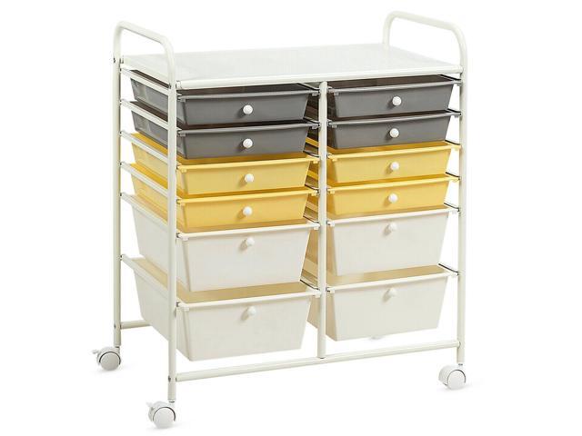 Click here for SlickBlue 12 Drawers Rolling Cart Storage Scrapboo... prices