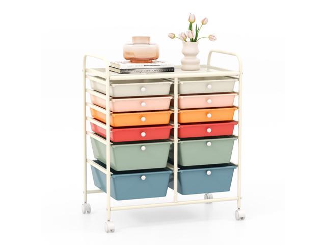 Click here for SlickBlue 12 Drawers Rolling Cart Storage Scrapboo... prices