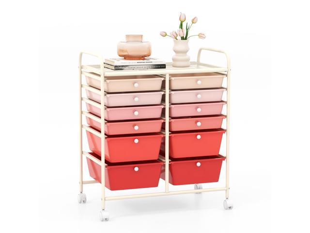 Click here for SlickBlue 12-Drawer Rolling Storage Cart with Remo... prices
