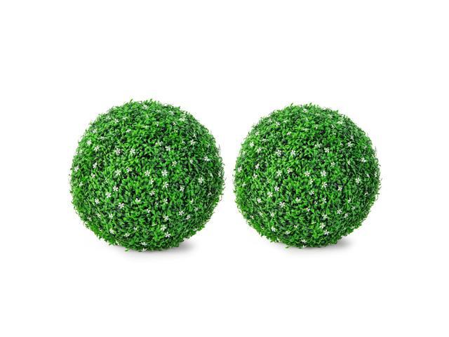 Click here for SlickBlue 2 PCS Holly Artificial Topiary Balls 19.... prices