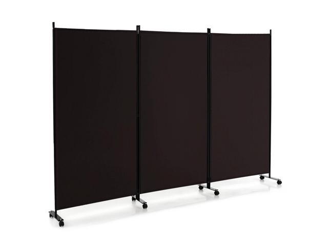 Click here for SlickBlue 3 Panel Folding Room Divider with Lockab... prices