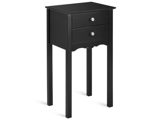Click here for SlickBlue Side Table End Accent Table with 2 Drawe... prices
