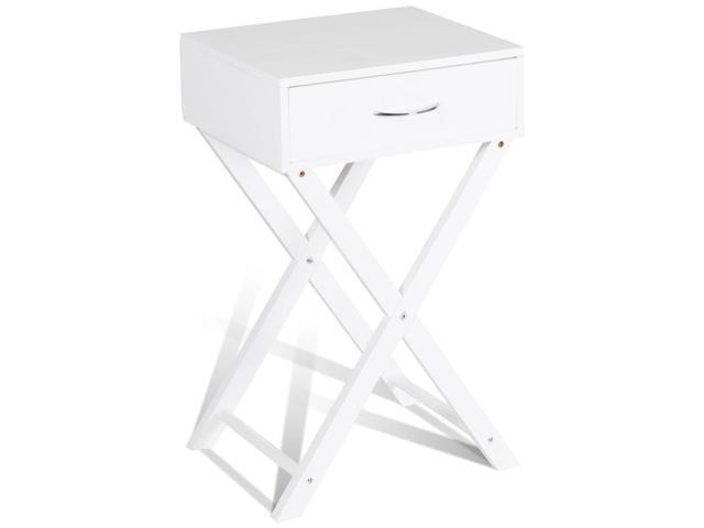 Click here for SlickBlue Design Sofa Side Table with X-Shape Draw... prices