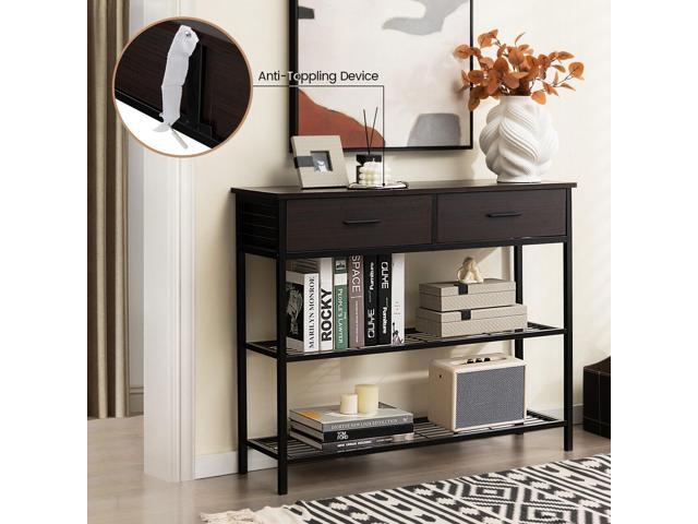 Click here for SlickBlue 39.5 Inch Entryway Table with 2 Drawers... prices