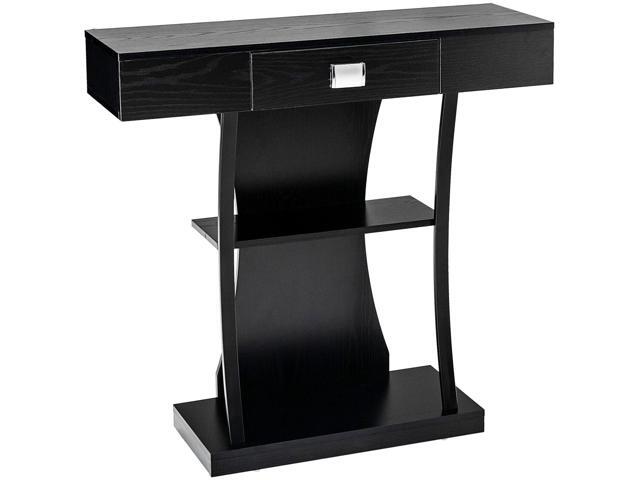 Click here for SlickBlue Console Table with Drawer and 2-Tier She... prices