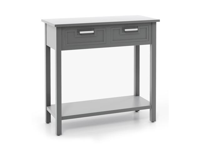 Click here for SlickBlue Narrow Console Table with Drawers and Op... prices
