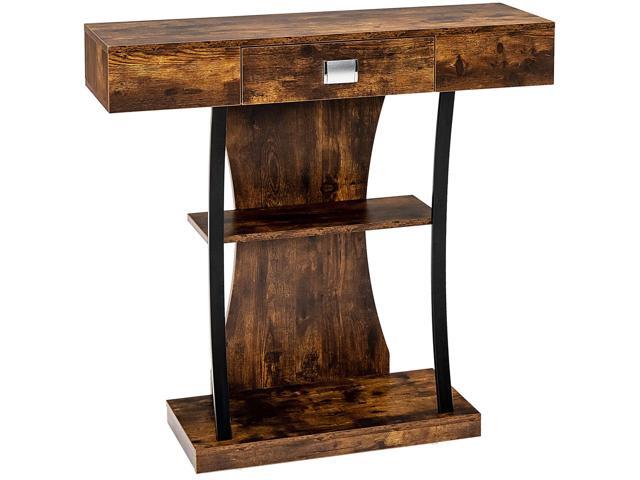 Click here for SlickBlue Console Table with Drawer and 2-Tier She... prices