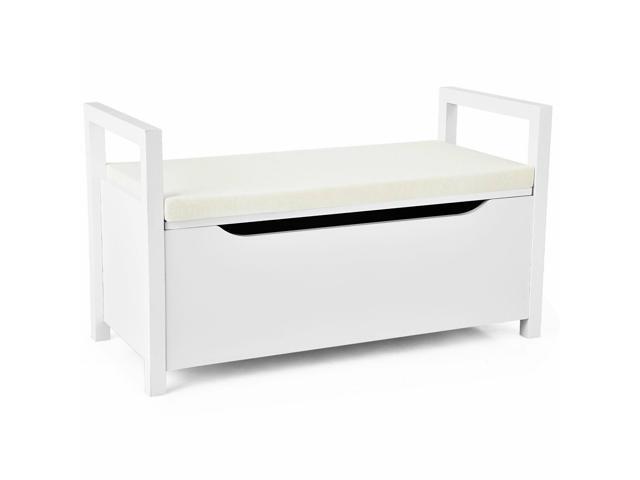 Click here for SlickBlue Shoe Storage Bench with Cushion Seat for... prices