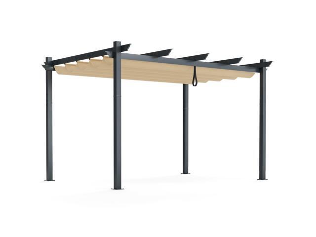 Click here for SlickBlue 10 x 13 Feet Outdoor Aluminum Retractabl... prices