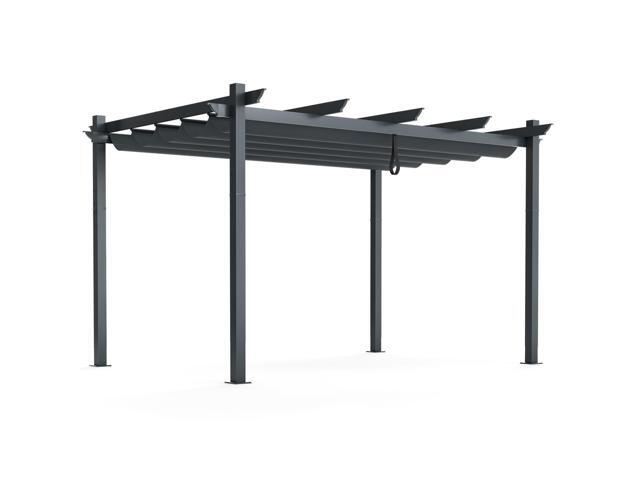 Click here for SlickBlue 10 x 13 Feet Outdoor Aluminum Retractabl... prices