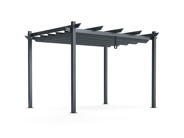 Click here for SlickBlue 10 x 12 Feet Outdoor Aluminum Retractabl... prices