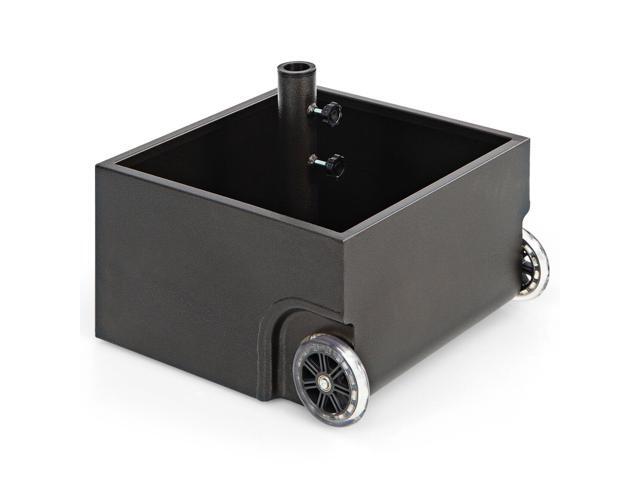 Click here for SlickBlue 150 Pounds Patio Umbrella Base Stand Whe... prices