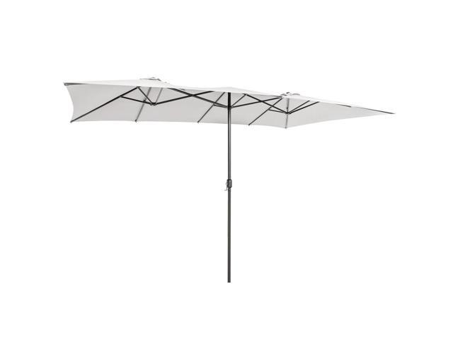 Click here for SlickBlue 15 Feet Double-Sized Patio Umbrella with... prices