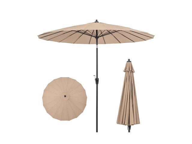 Click here for SlickBlue 9 Feet Round Patio Umbrella with 18 Fibe... prices