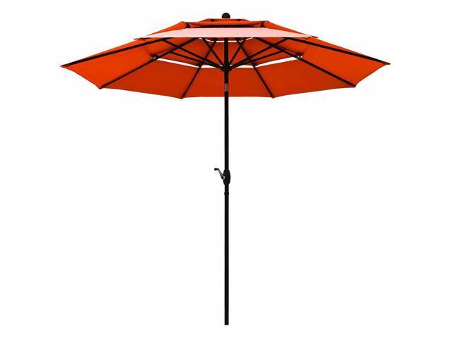 Click here for SlickBlue 10ft 3 Tier Patio Umbrella Aluminum Suns... prices