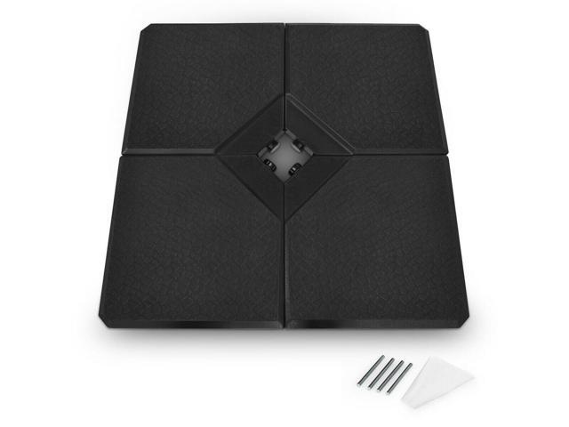 Click here for SlickBlue 4 Pieces Square Fillable Patio Umbrella... prices