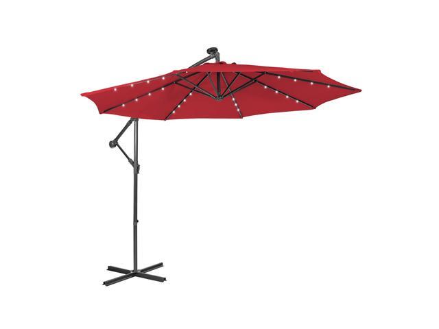 Click here for SlickBlue 10 Feet Patio Solar Powered Cantilever U... prices