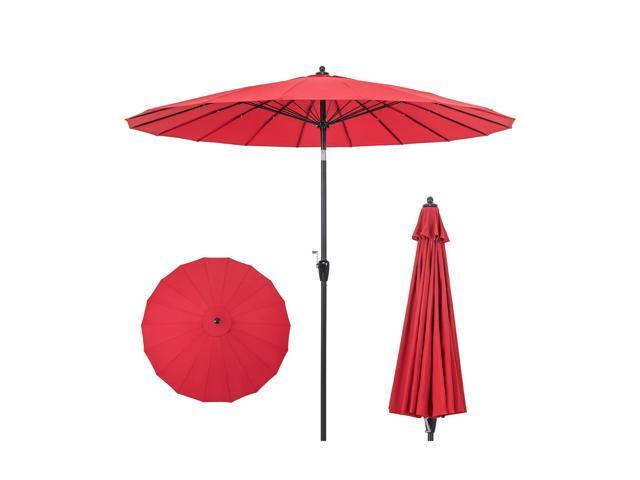Click here for SlickBlue 9 Feet Round Patio Umbrella with 18 Fibe... prices