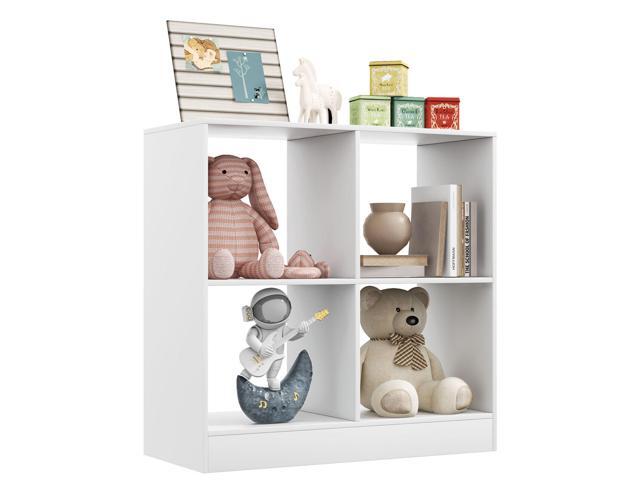 Click here for SlickBlue 4-Cube Kids Bookcase with Open Shelves prices