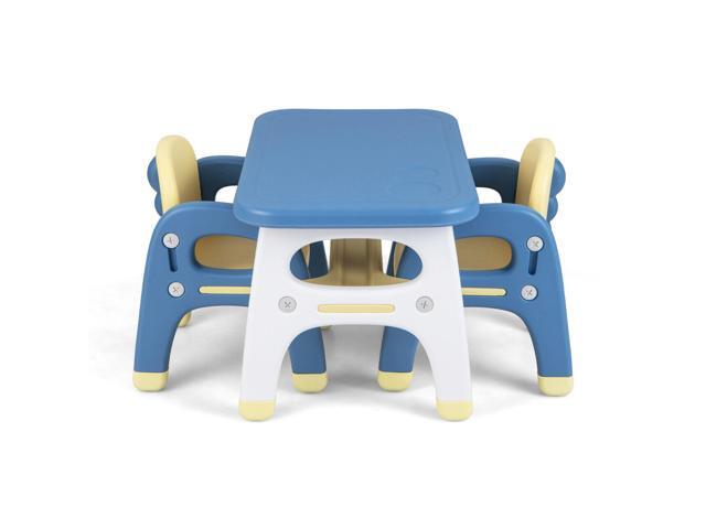 Click here for SlickBlue Kids Table and 2 Chairs Set with Storage... prices