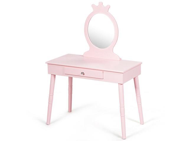 Click here for SlickBlue Kids Vanity Makeup Table & Chair Set Mak... prices