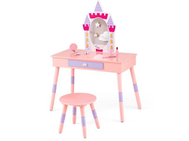 Click here for SlickBlue Kids Princess Vanity Table and Stool Set... prices