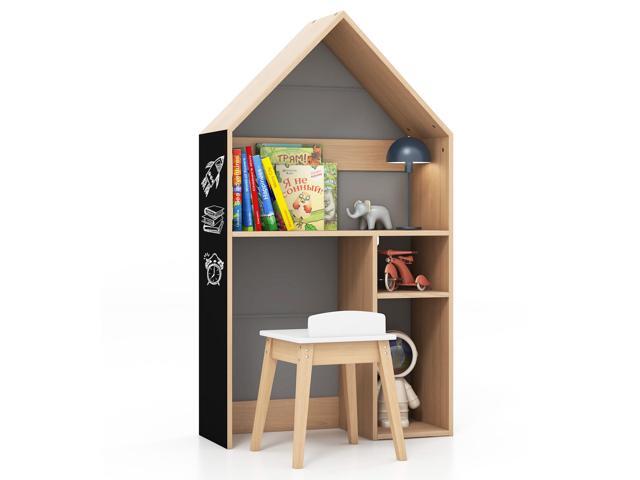 Click here for SlickBlue 2-in-1 Kids House-Shaped Table and Chair... prices