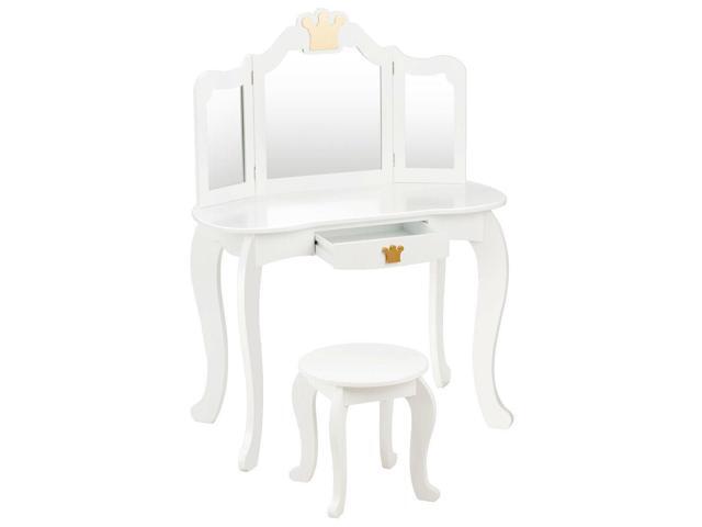 Click here for SlickBlue Kids Makeup Dressing Table with Tri-fold... prices