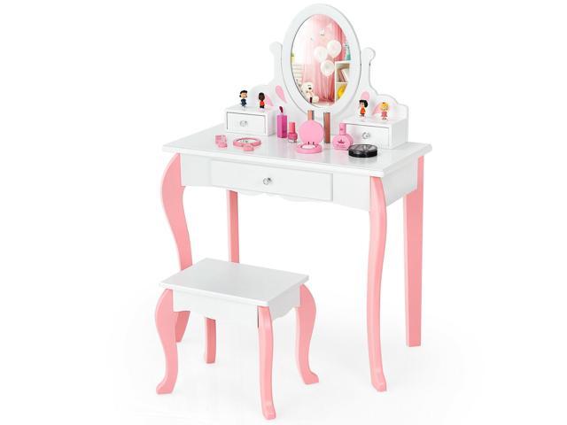 Click here for SlickBlue Kids Vanity Princess Makeup Dressing Tab... prices
