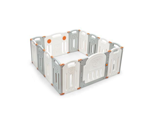 Click here for SlickBlue Fold-able Baby Playpen 14 Panel Activity... prices