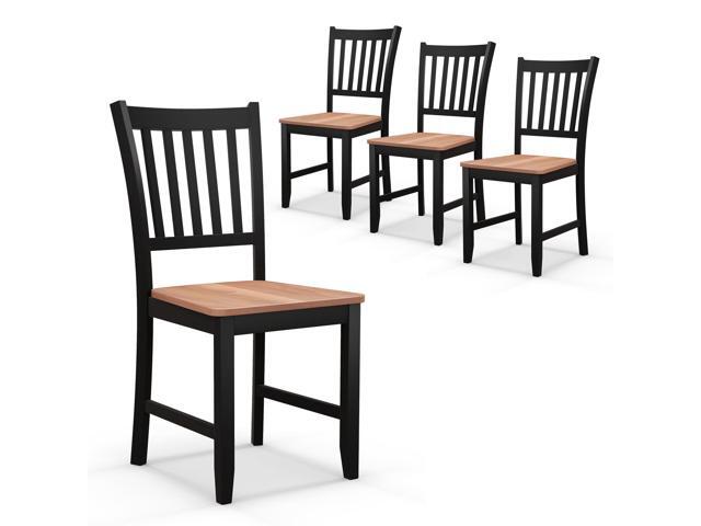 Click here for SlickBlue Set of 4 Dining Chair Spindle Back Woode... prices