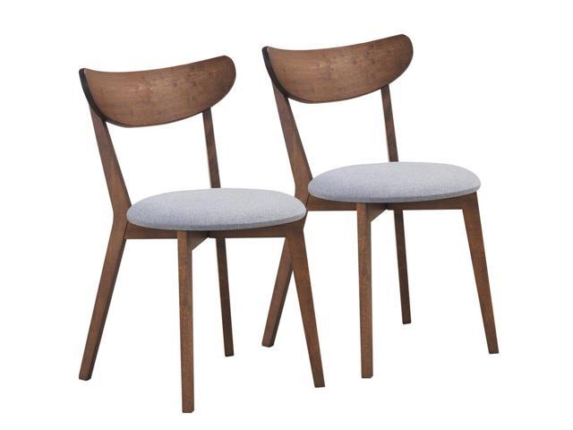 Click here for SlickBlue Set of 2 Dining Chairs Upholstered Curve... prices