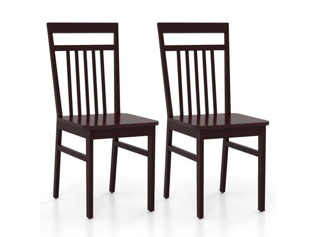 Click here for SlickBlue Set of 2 Farmhouse Dining Chair with Sla... prices