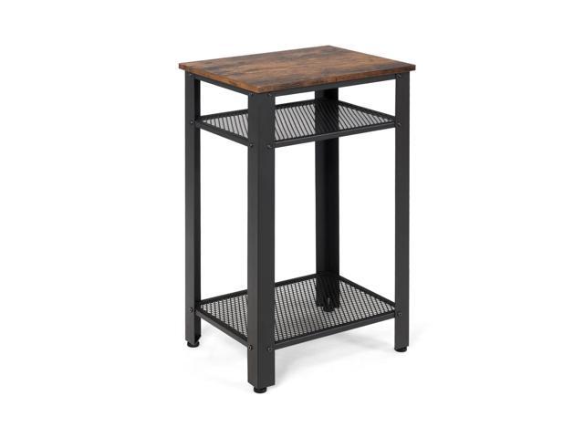 Click here for SlickBlue 3-Tier Industrial End Table with Metal M... prices
