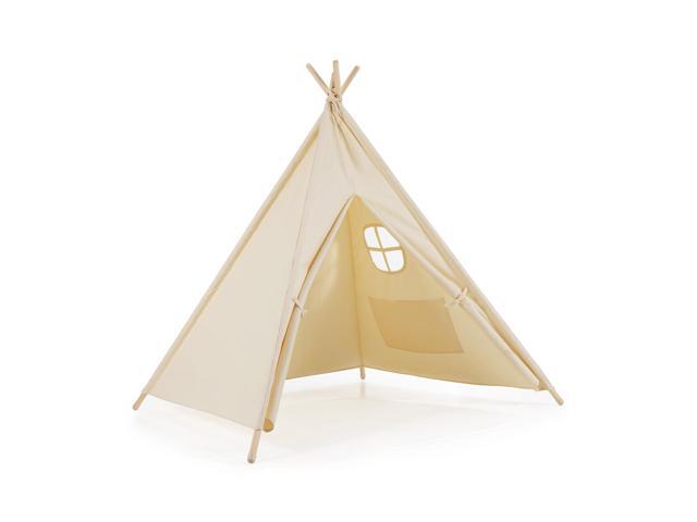 Click here for SlickBlue Foldable Kids Canvas Teepee Play Tent prices