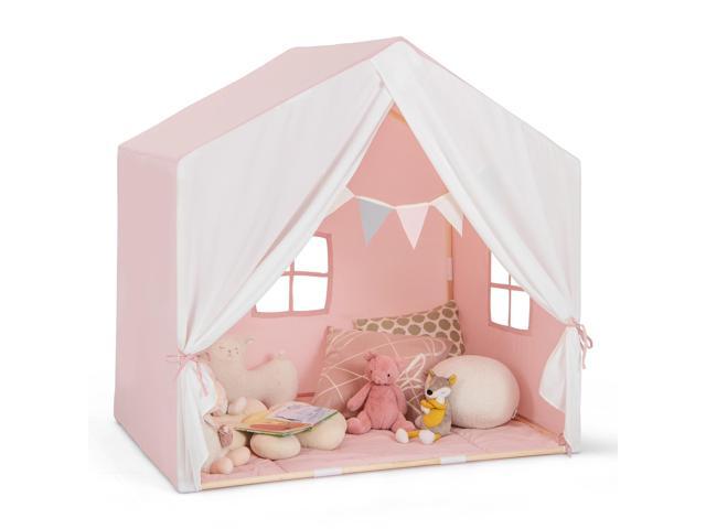 Click here for SlickBlue Kids Play Tent with Washable Cotton Mat... prices