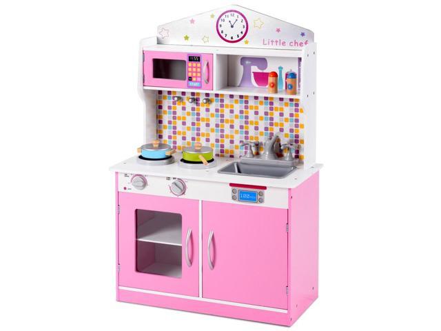 Click here for SlickBlue Kids Wooden Pretend Cooking Play set Coo... prices