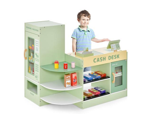 Click here for SlickBlue Kids Wooden Supermarket Play Toy Set wit... prices