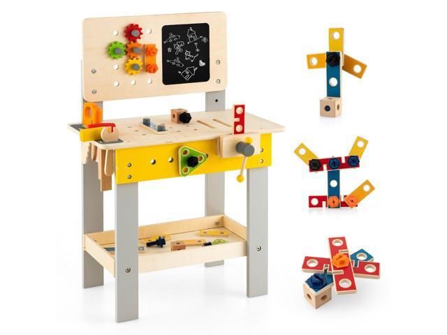 Click here for SlickBlue Wooden Pretend Play Workbench Set with B... prices
