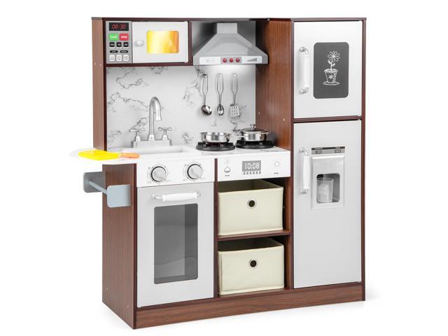 Click here for SlickBlue Kids Modern Toy Kitchen Playset with Att... prices
